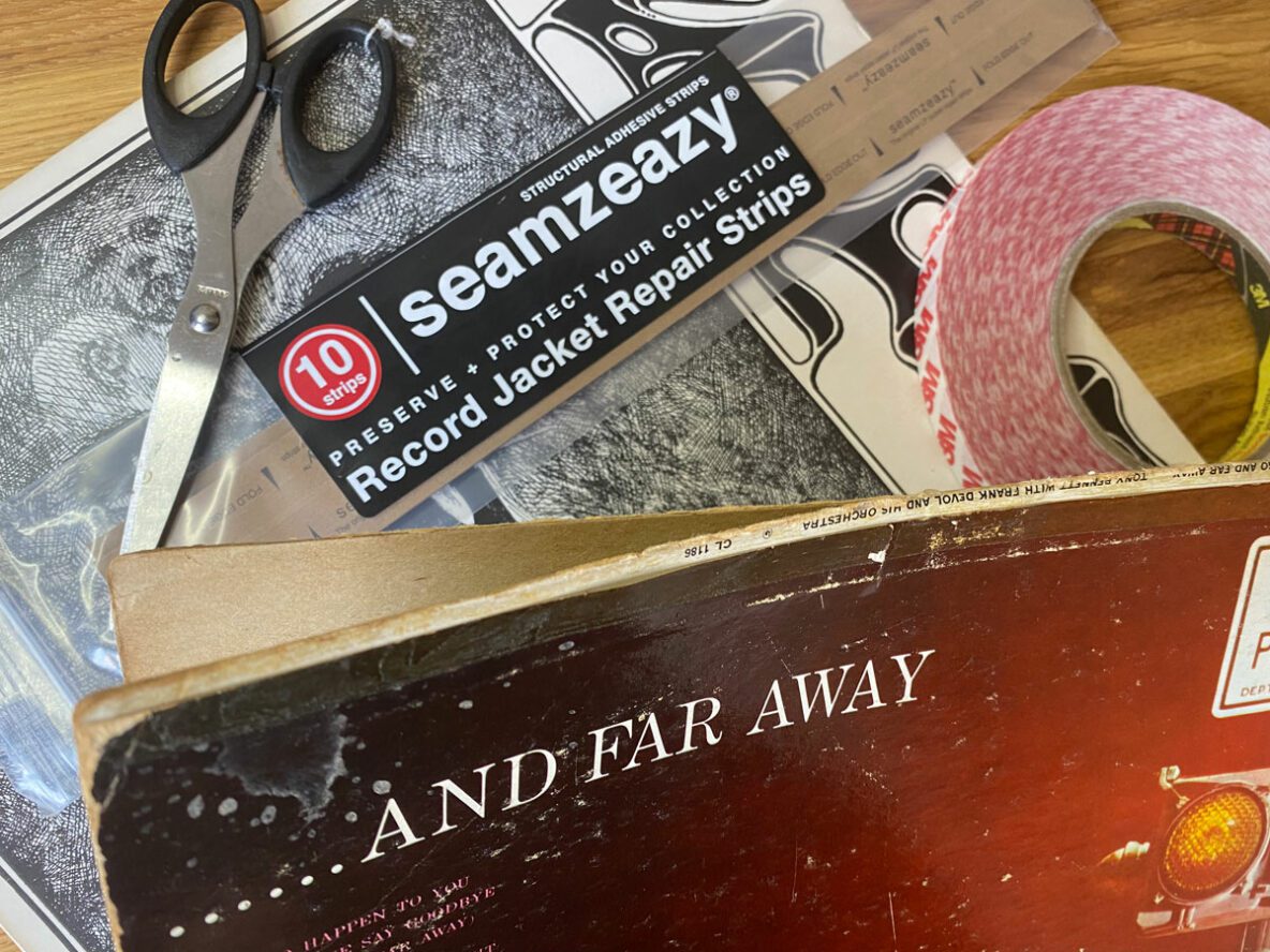 How to Fix Split Seams on Record Jackets - Sound Matters
