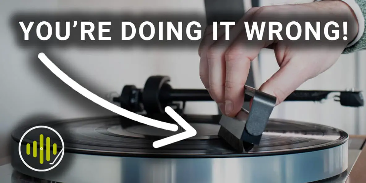 How to Use a Record Brush - Avoid Damage! - Sound Matters
