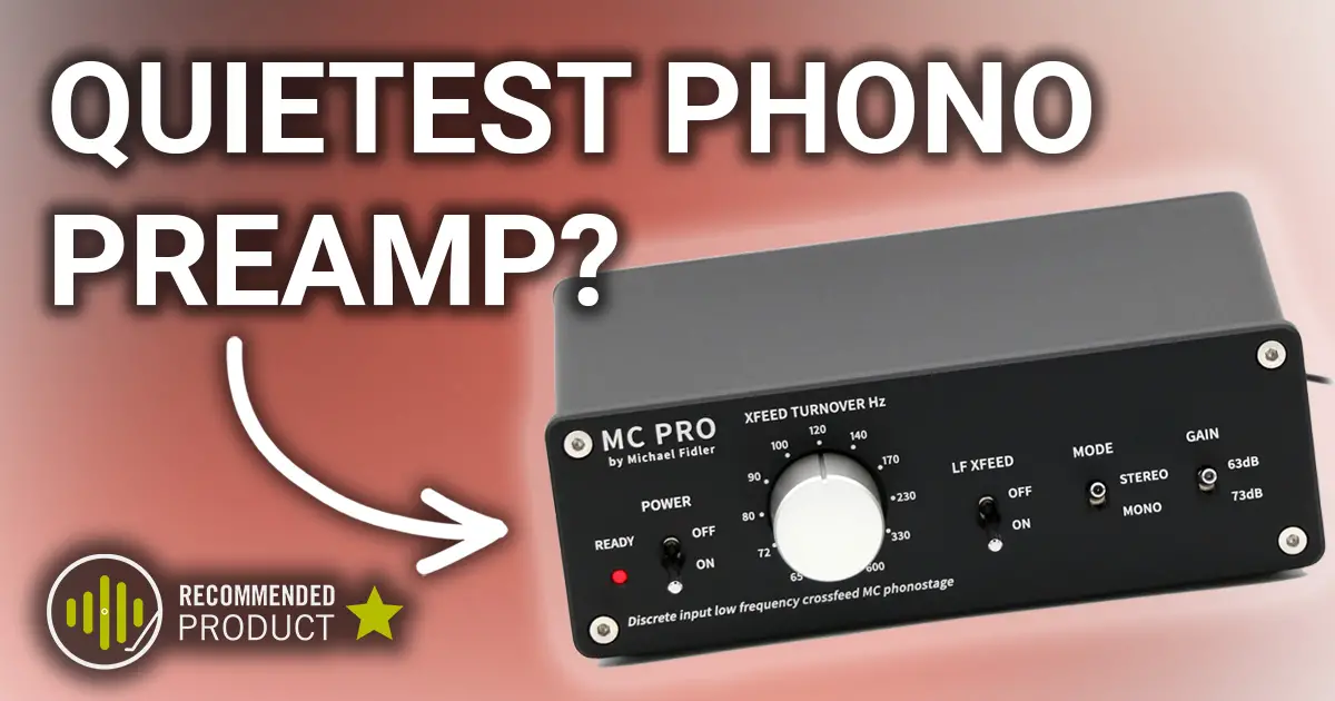 MC Pro Review: Quietest Phono Preamp Available? - Sound Matters