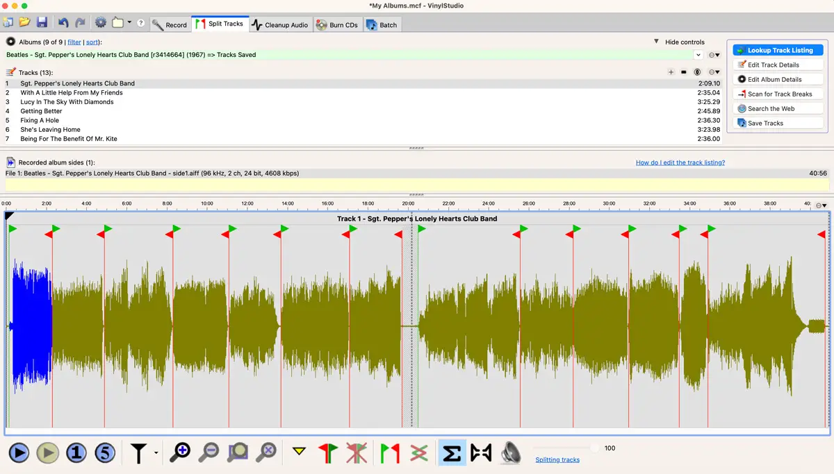 Converting Vinyl to Digital Files with Vinyl Studio - Sound Matters