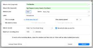 Converting Vinyl to Digital Files with Vinyl Studio - Sound Matters